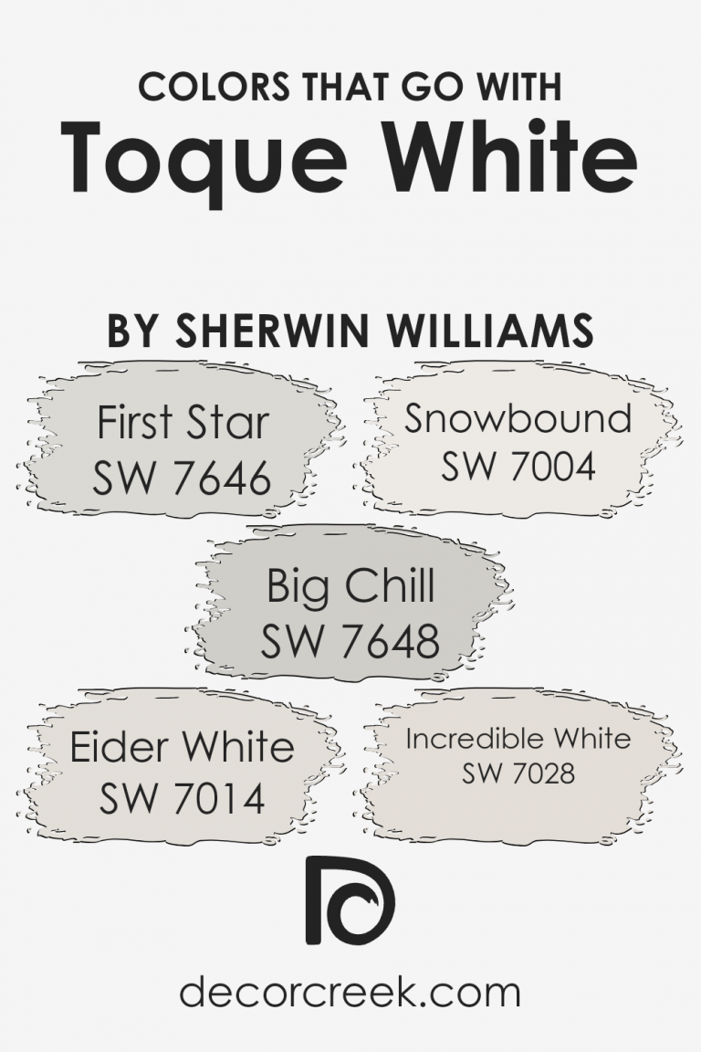 Toque White SW 7003 Paint Color by Sherwin Williams - DecorCreek