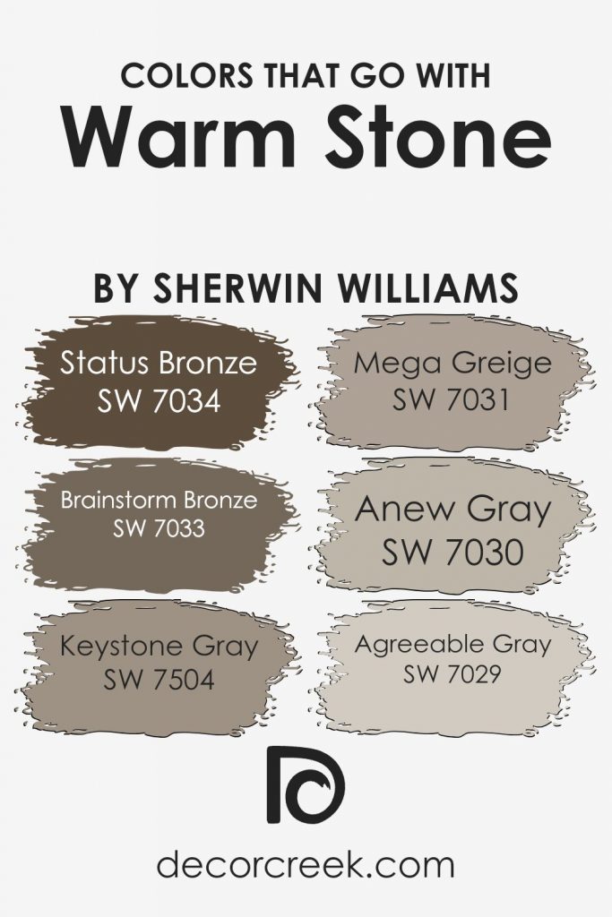 Warm Stone SW 7032 Paint Color by Sherwin Williams - DecorCreek