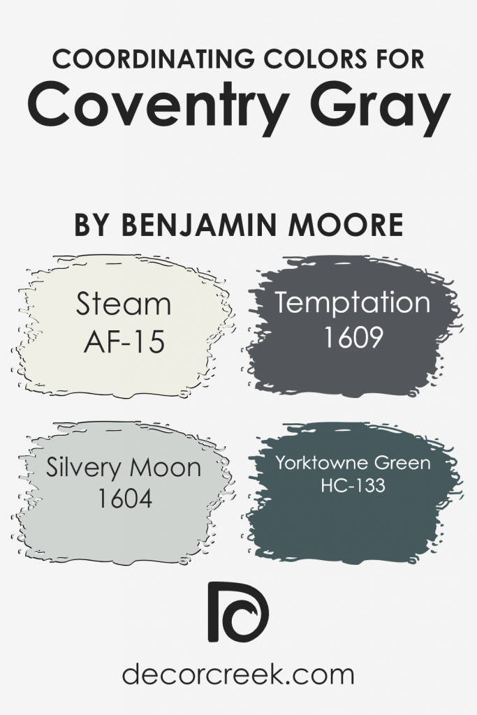 Coventry Gray HC-169 Paint Color by Benjamin Moore - DecorCreek