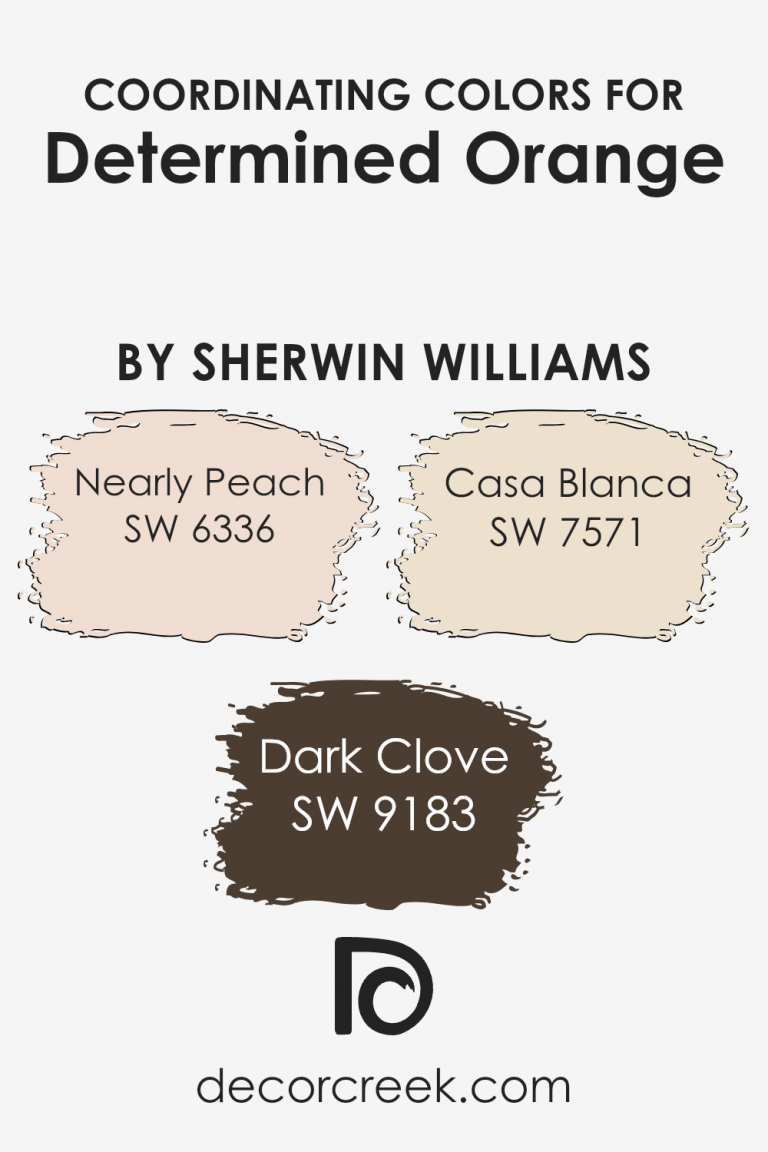 Determined Orange SW 6635 Paint Color by Sherwin Williams - DecorCreek