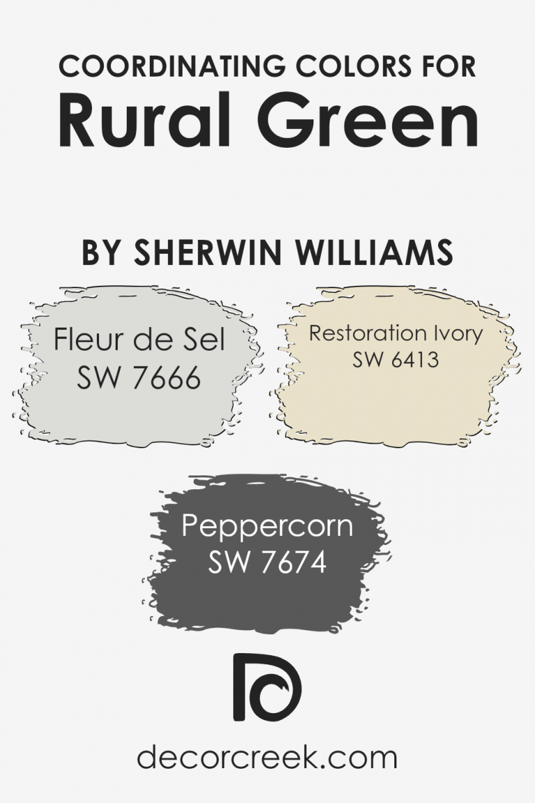 Rural Green SW 6418 Paint Color by Sherwin Williams - DecorCreek