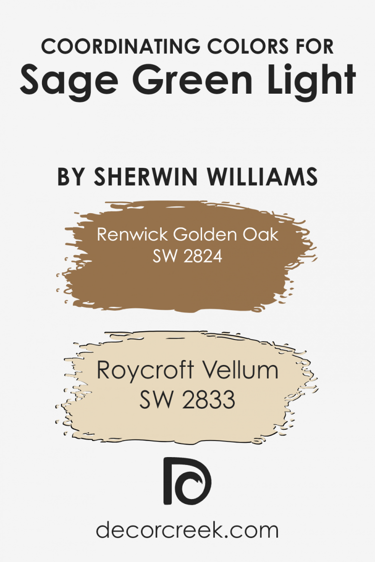 Sage Green Light SW 2851 Paint Color by Sherwin Williams - DecorCreek