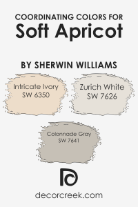 Soft Apricot SW 6352 Paint Color by Sherwin Williams - DecorCreek