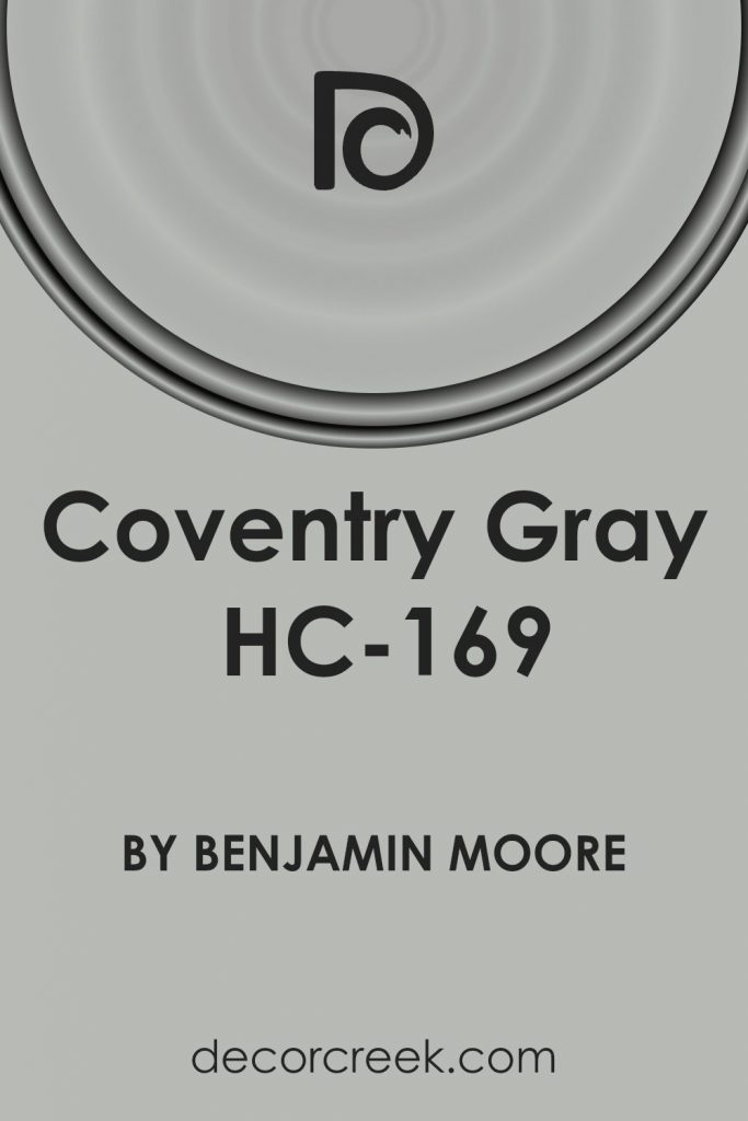 Coventry Gray HC-169 Paint Color by Benjamin Moore - DecorCreek