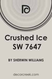 Crushed Ice SW 7647 Paint Color by Sherwin Williams - DecorCreek