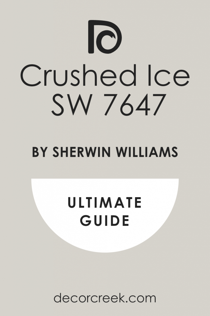Crushed Ice SW 7647 Paint Color by Sherwin Williams - DecorCreek