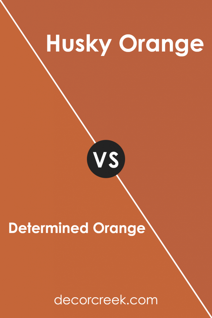 Determined Orange SW 6635 Paint Color by Sherwin Williams - DecorCreek