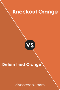 Determined Orange SW 6635 Paint Color by Sherwin Williams - DecorCreek
