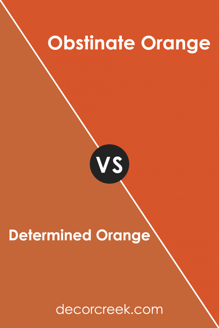 Determined Orange SW 6635 Paint Color by Sherwin Williams - DecorCreek