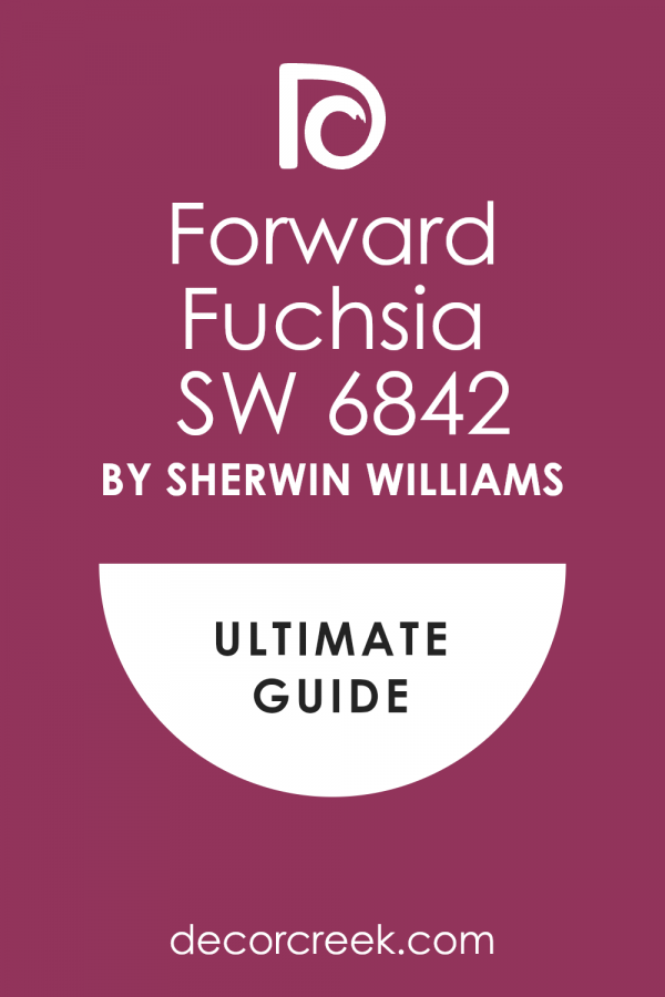 Forward Fuchsia SW 6842 Paint Color by Sherwin Williams - DecorCreek