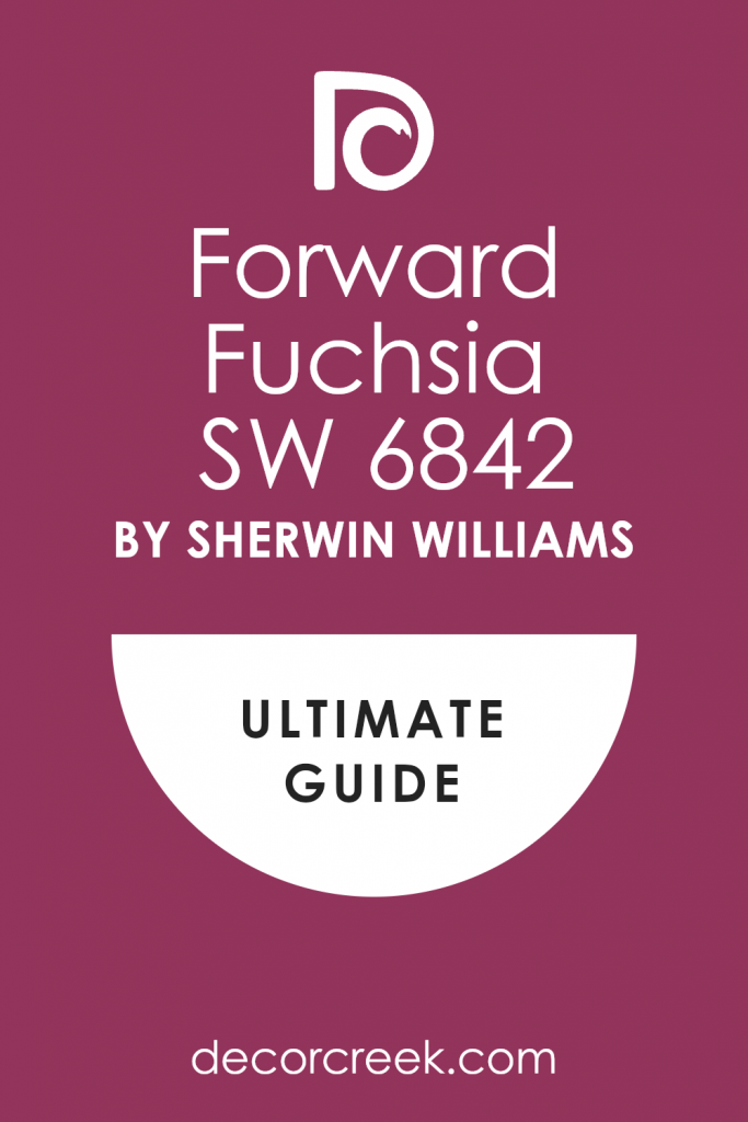 Forward Fuchsia SW 6842 Paint Color by Sherwin Williams - DecorCreek