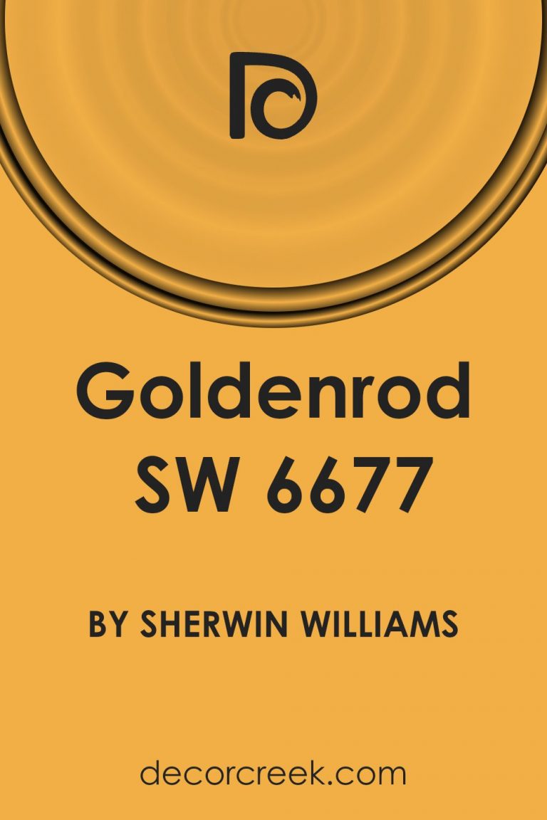 Goldenrod SW 6677 Paint Color by Sherwin Williams - DecorCreek
