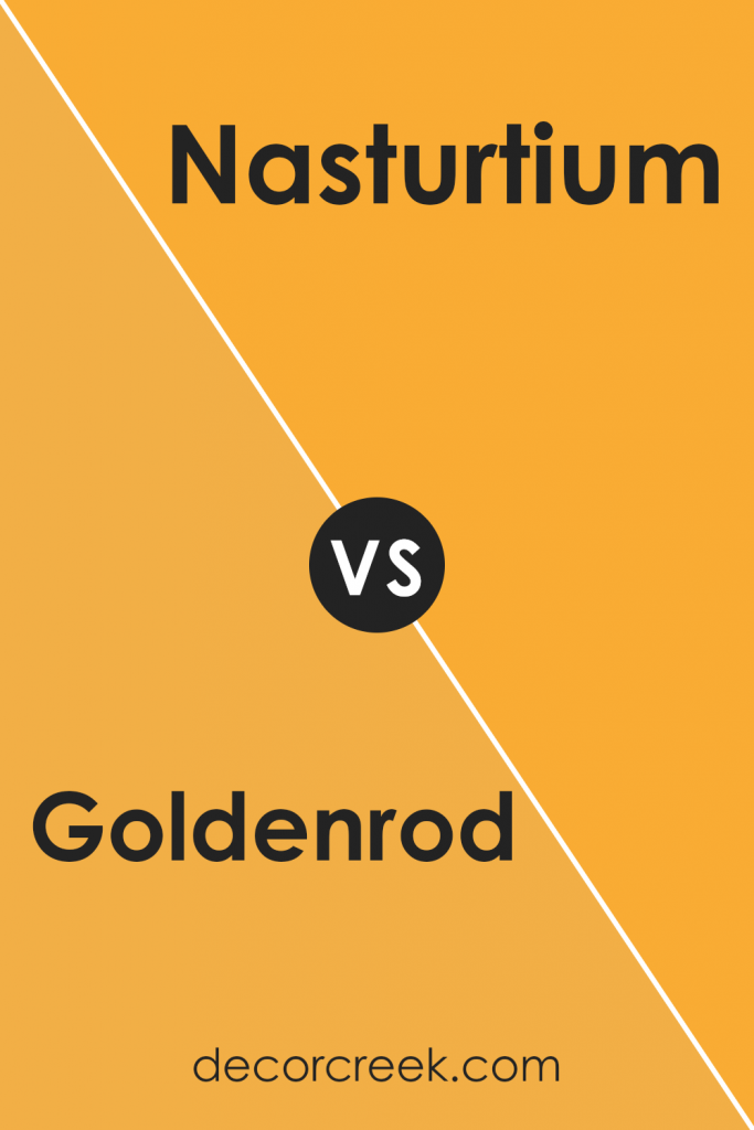 Goldenrod SW 6677 Paint Color by Sherwin Williams - DecorCreek