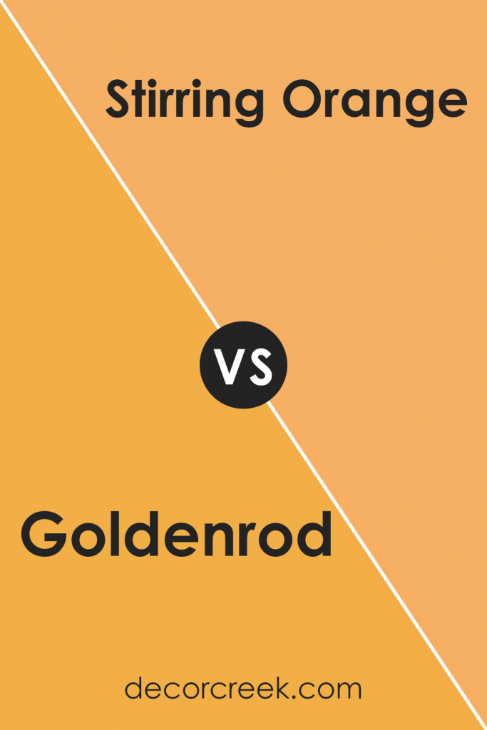 Goldenrod SW 6677 Paint Color by Sherwin Williams - DecorCreek