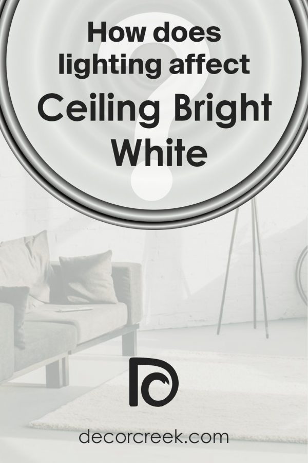Ceiling Bright White SW 7007 Paint Color by Sherwin Williams - DecorCreek