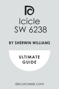 Icicle SW 6238 Paint Color by Sherwin Williams - DecorCreek