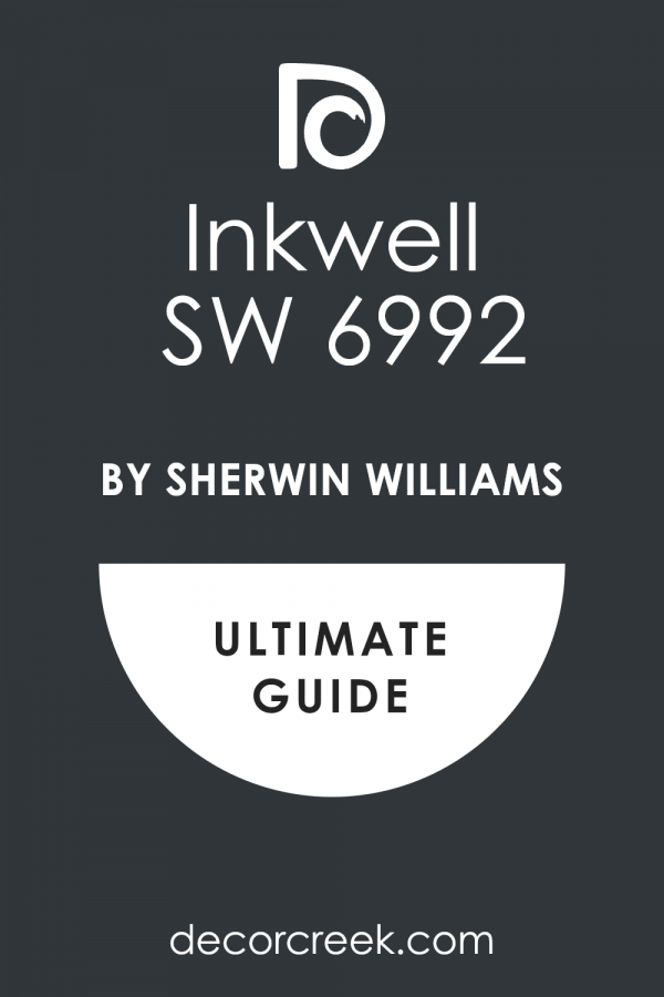 Inkwell SW 6992 Paint Color by Sherwin Williams - DecorCreek