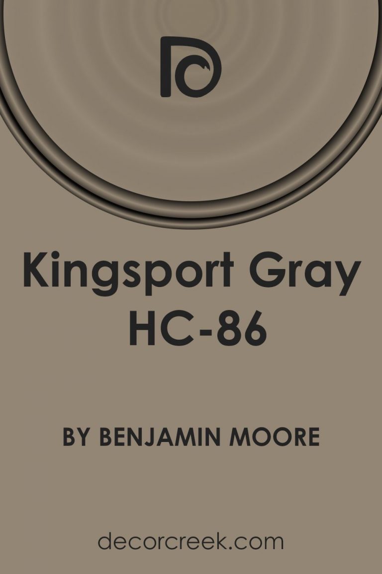 Kingsport Gray HC-86 Paint Color by Benjamin Moore - DecorCreek