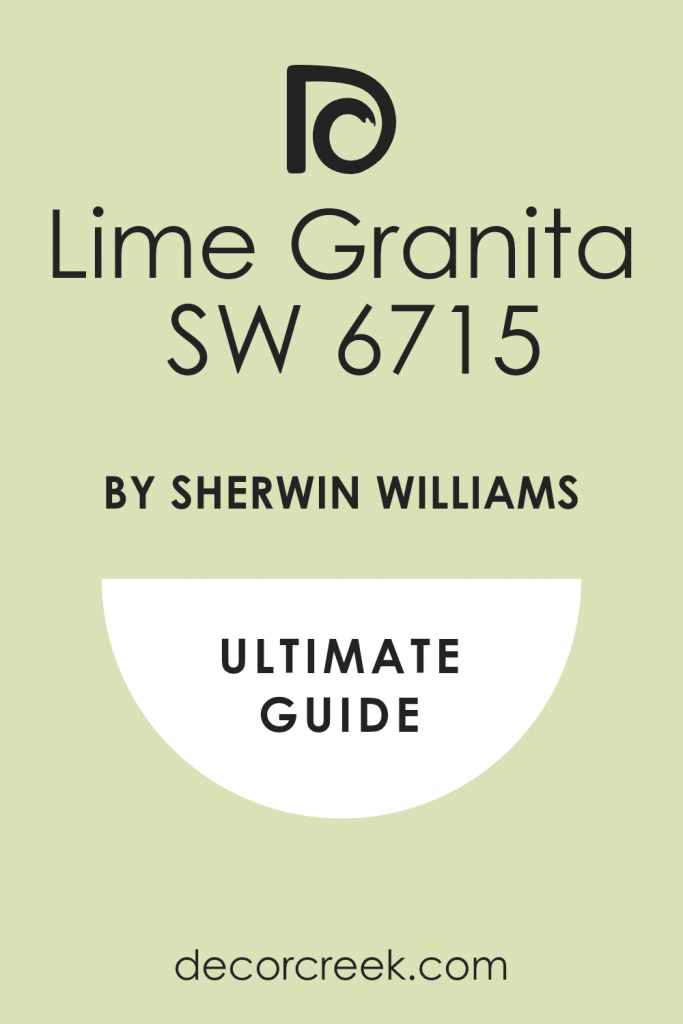 Lime Granita SW 6715 Paint Color by Sherwin Williams - DecorCreek