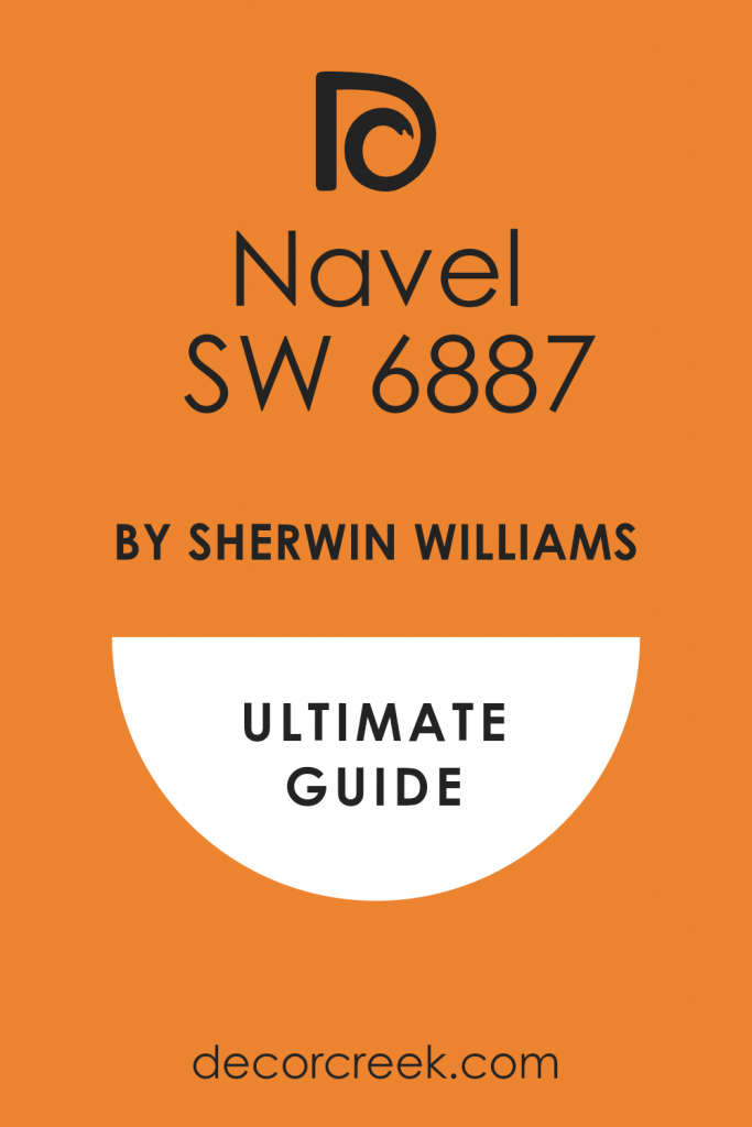 Navel SW 6887 Paint Color by Sherwin Williams - DecorCreek