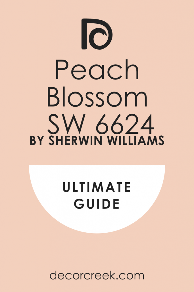 Peach Blossom SW 6624 Paint Color by Sherwin Williams - DecorCreek