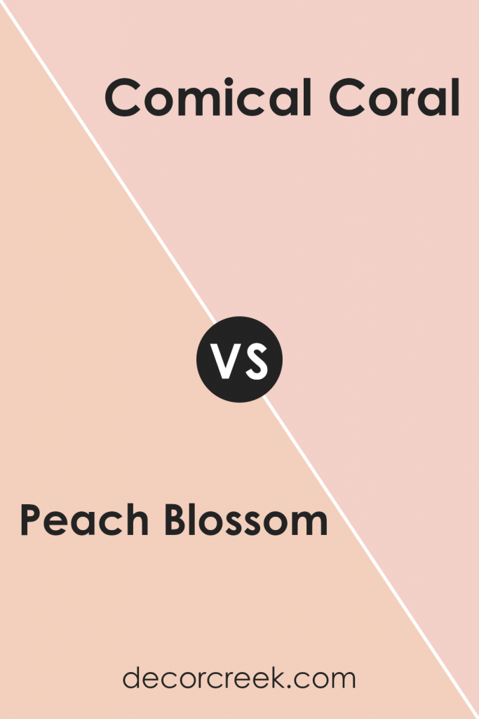 Peach Blossom SW 6624 Paint Color by Sherwin Williams - DecorCreek