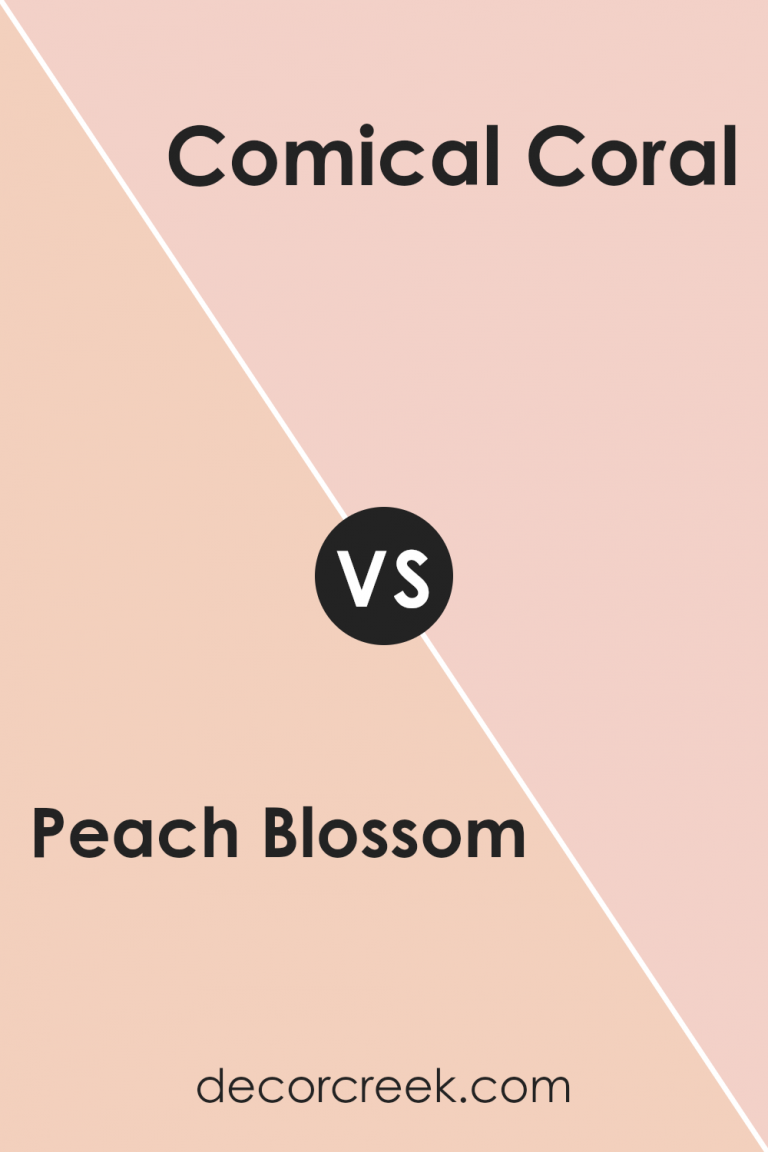Peach Blossom SW 6624 Paint Color by Sherwin Williams - DecorCreek