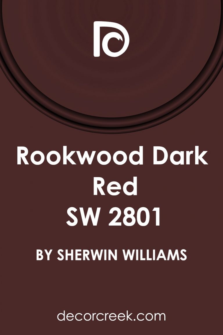 Rookwood Dark Red SW 2801 Paint Color by Sherwin Williams - DecorCreek