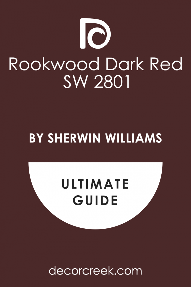 Rookwood Dark Red SW 2801 Paint Color by Sherwin Williams - DecorCreek