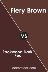 Rookwood Dark Red SW 2801 Paint Color by Sherwin Williams - DecorCreek
