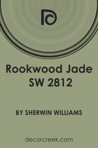 Rookwood Jade SW 2812 Paint Color by Sherwin Williams - DecorCreek