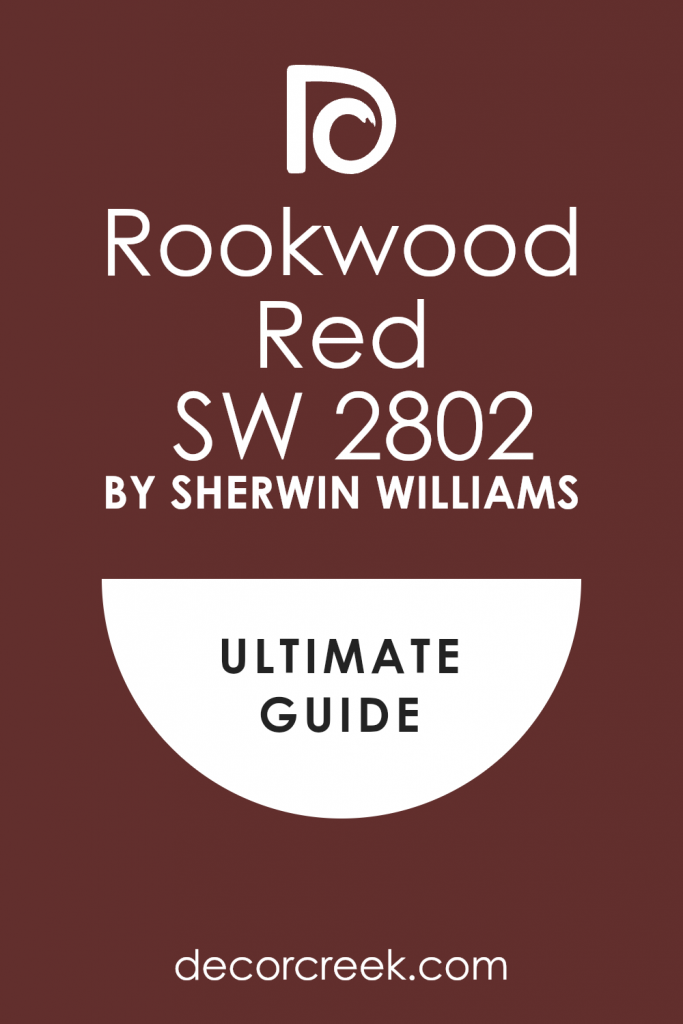 Rookwood Red SW 2802 Paint Color by Sherwin Williams - DecorCreek
