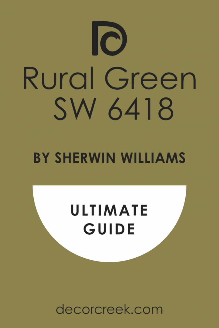 Rural Green SW 6418 Paint Color by Sherwin Williams - DecorCreek