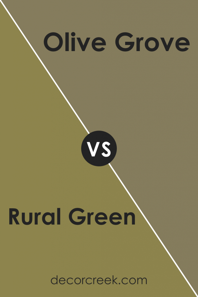 Rural Green SW 6418 Paint Color by Sherwin Williams - DecorCreek