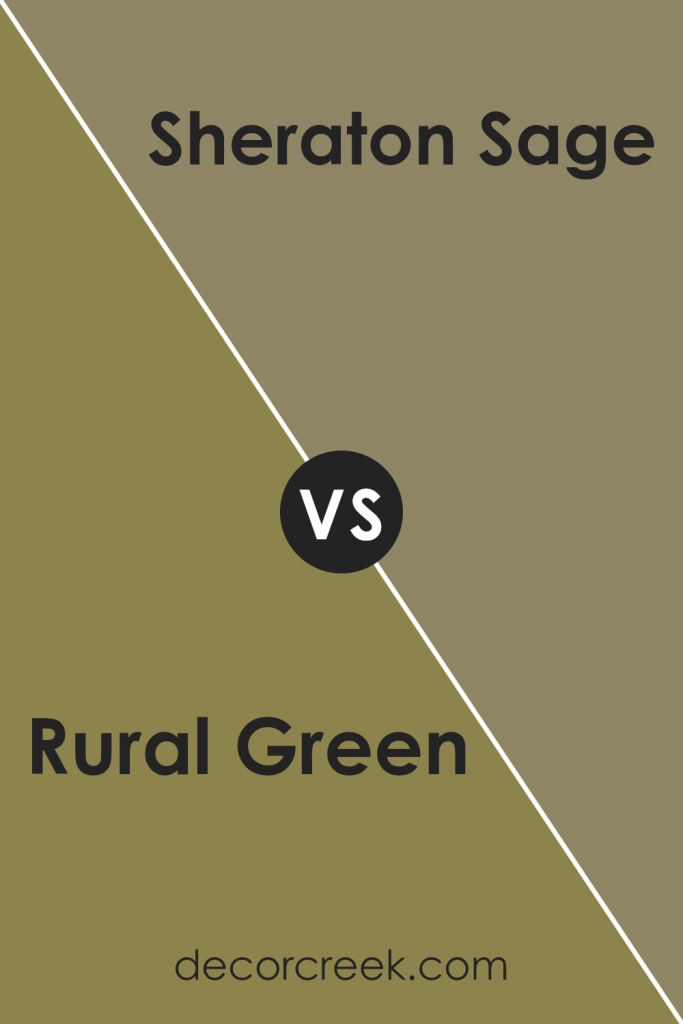 Rural Green SW 6418 Paint Color by Sherwin Williams - DecorCreek