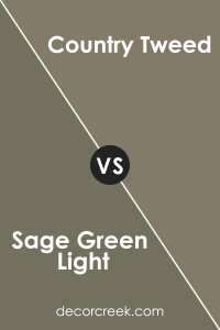 Sage Green Light SW 2851 Paint Color by Sherwin Williams - DecorCreek