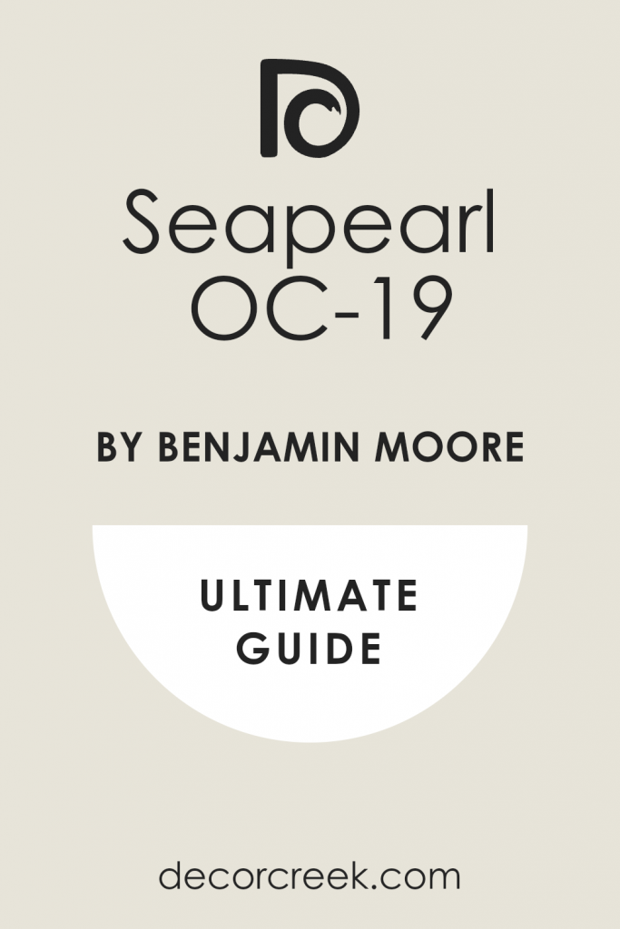 Seapearl OC-19 Paint Color by Benjamin Moore - DecorCreek