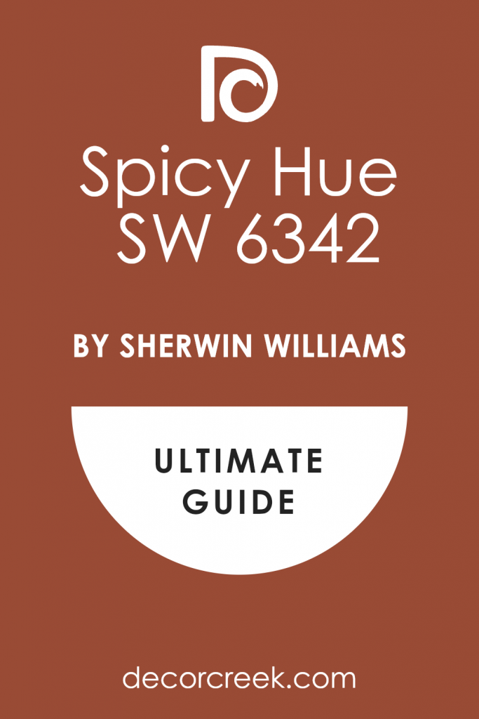 Spicy Hue SW 6342 Paint Color by Sherwin Williams - DecorCreek
