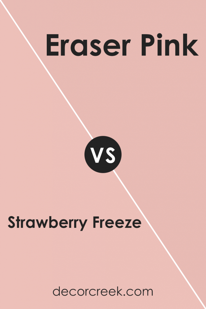 Strawberry Freeze 2090-60 Paint Color by Benjamin Moore - DecorCreek