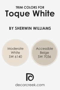 Toque White SW 7003 Paint Color by Sherwin Williams - DecorCreek
