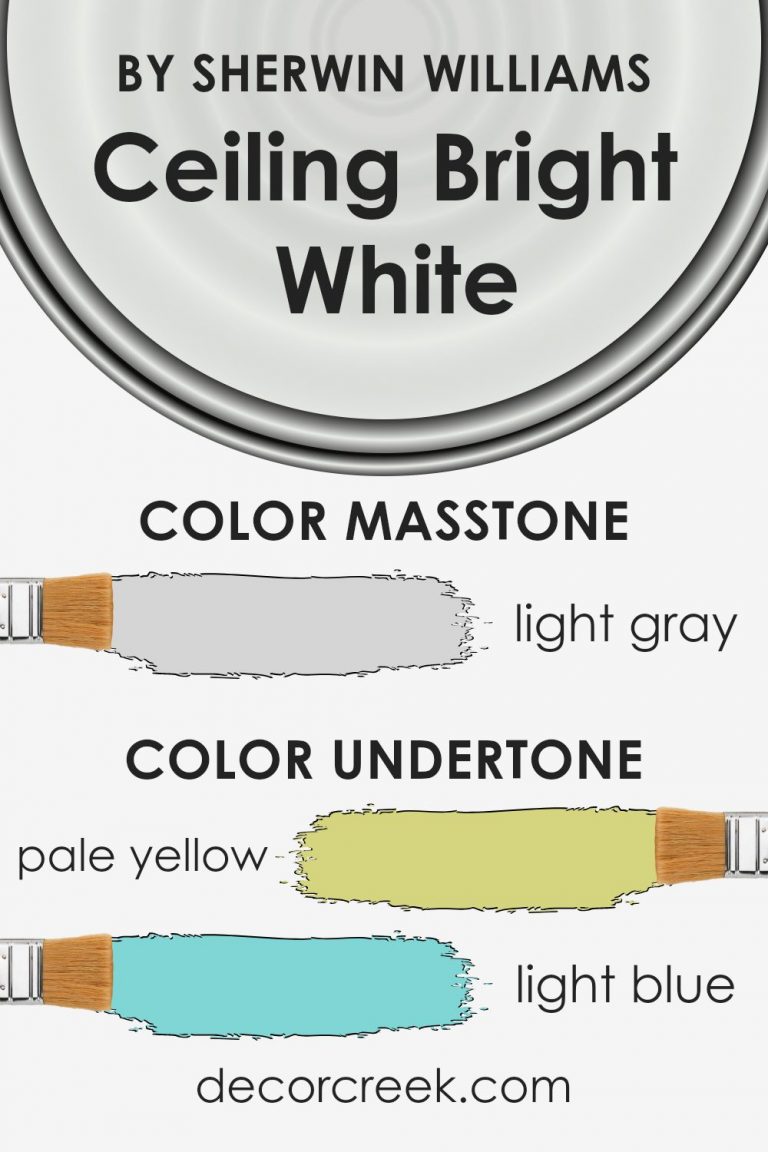 Ceiling Bright White SW 7007 Paint Color by Sherwin Williams - DecorCreek