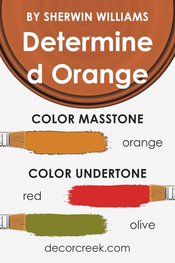 Determined Orange SW 6635 Paint Color by Sherwin Williams - DecorCreek