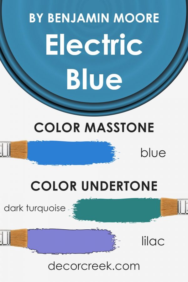 Electric Blue 2061-40 Paint Color by Benjamin Moore - DecorCreek