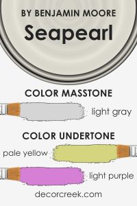Seapearl OC-19 Paint Color by Benjamin Moore - DecorCreek