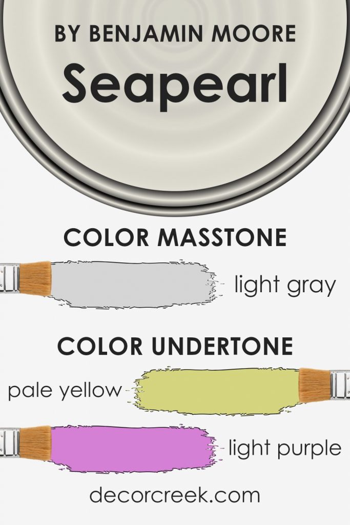 Seapearl OC-19 Paint Color by Benjamin Moore - DecorCreek