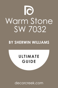 Warm Stone SW 7032 Paint Color by Sherwin Williams - DecorCreek