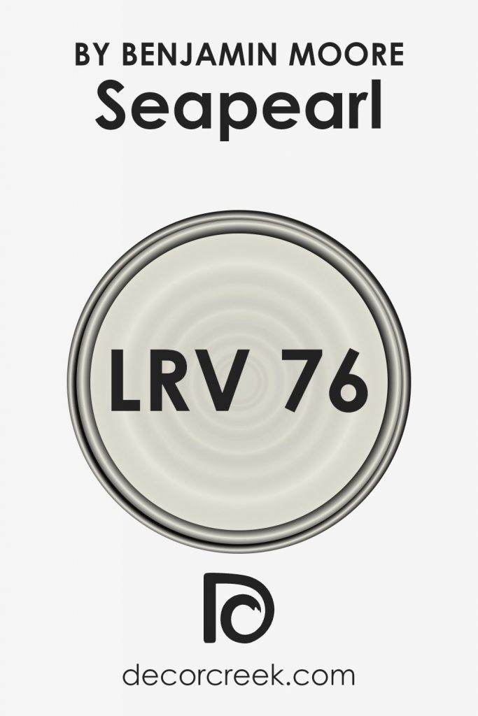 Seapearl OC-19 Paint Color by Benjamin Moore - DecorCreek
