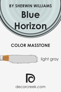 Blue Horizon SW 6497 Paint Color by Sherwin Williams - DecorCreek