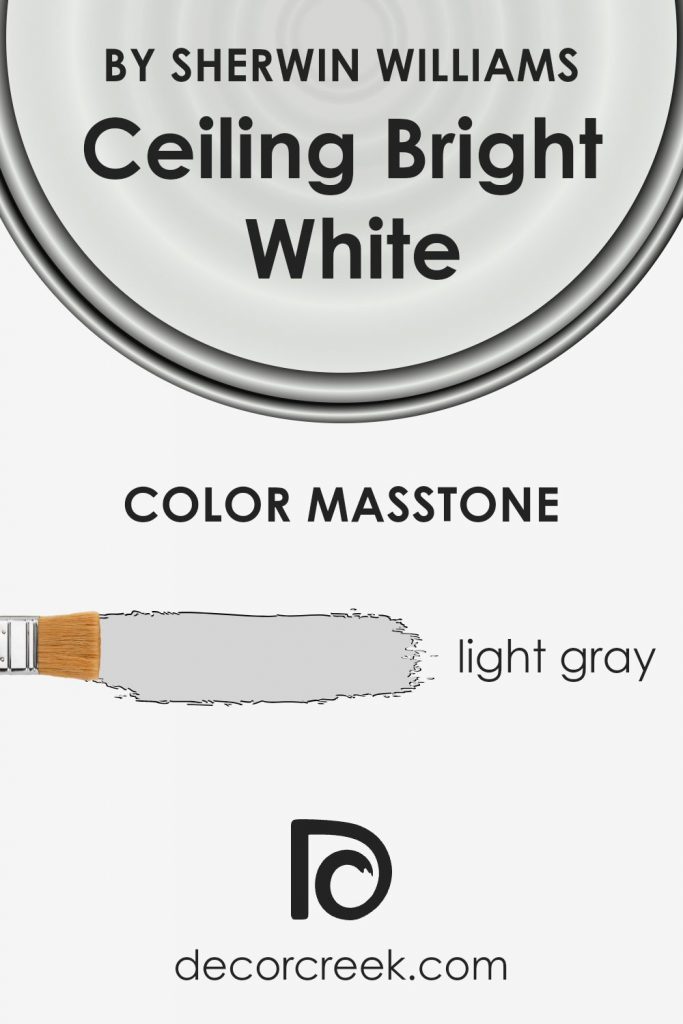 Ceiling Bright White SW 7007 Paint Color by Sherwin Williams - DecorCreek