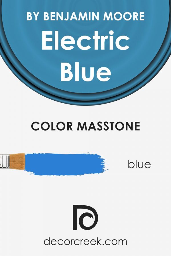 Electric Blue 2061-40 Paint Color by Benjamin Moore - DecorCreek